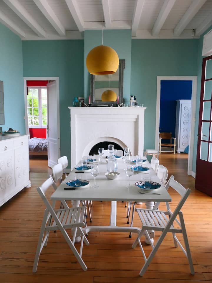 Aci Quem Plasy
Maison Familiale, Première Ligne - Cap Ferret