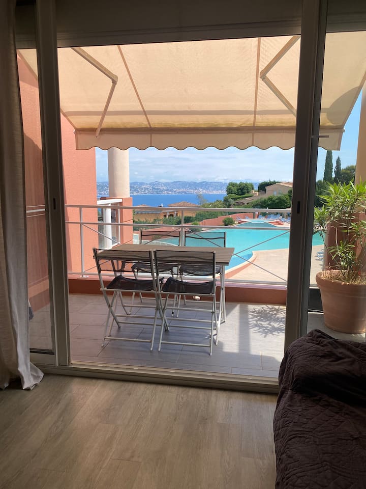 Appartement Moderne Vue Mer - Théoule-sur-Mer