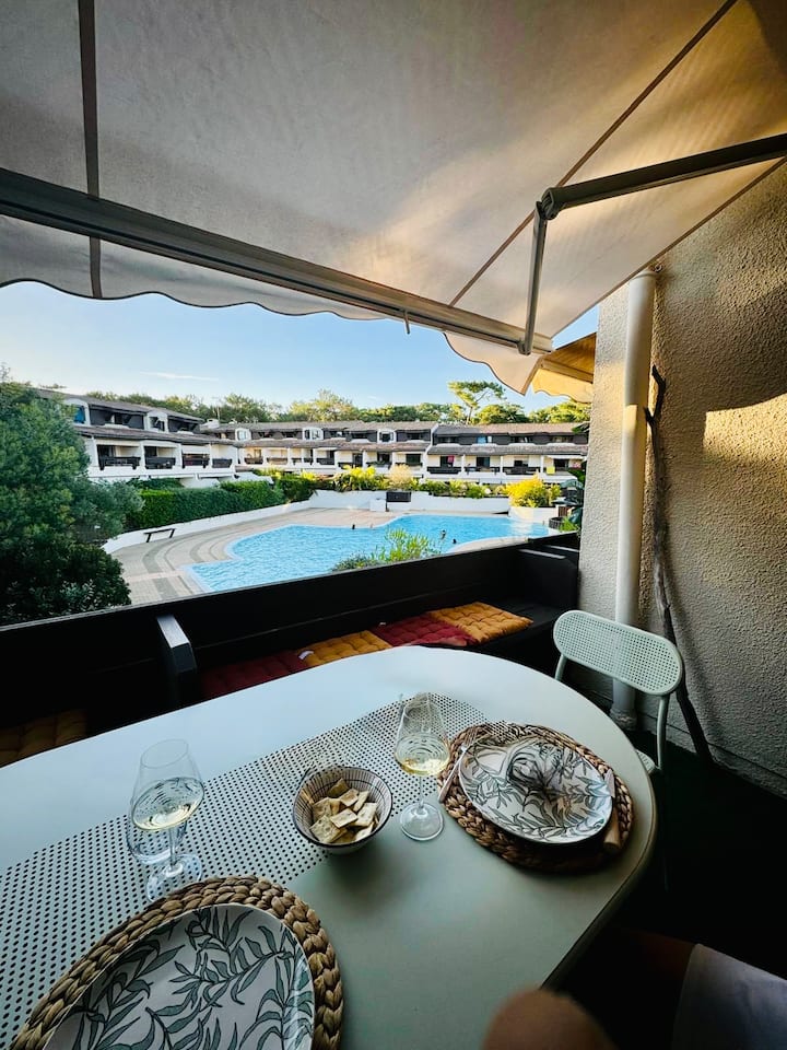 Appartement Clim + Piscine - Cap Ferret