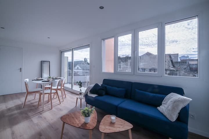 Le Scandinave - Centre Ville - Parking - Balcon - Tarbes