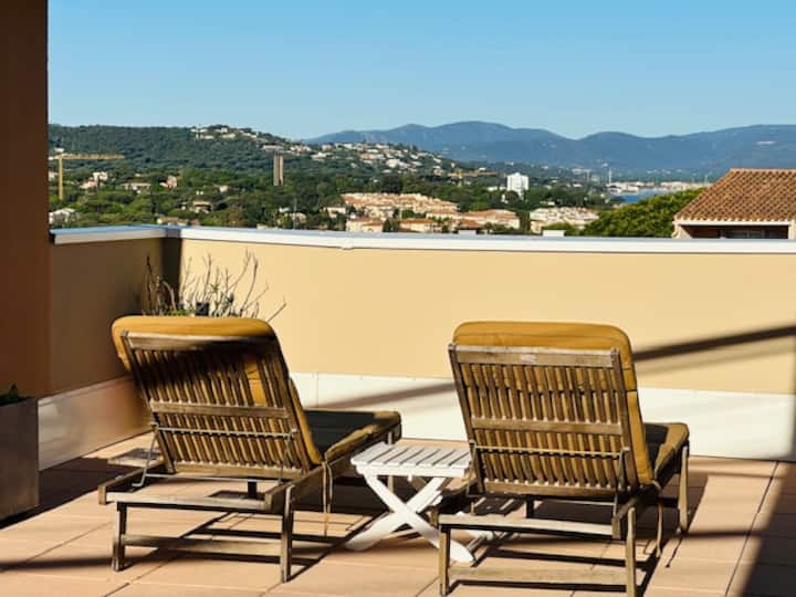 Bel Appartement Avec Toit Terrasse à St-tropez - Saint-Tropez
