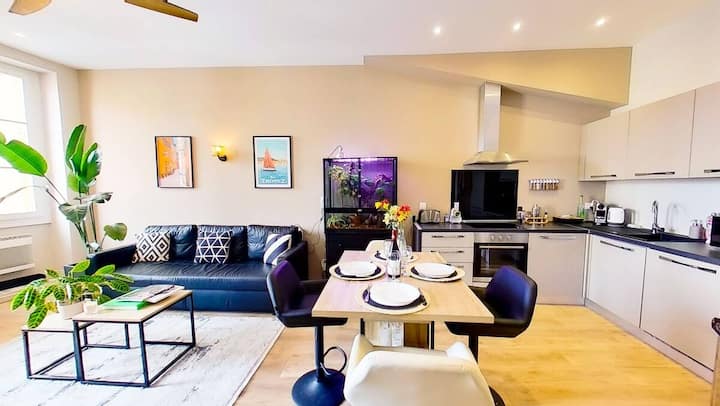 2 Pièces Moderne Plein Coeur Du Vieux Nice - Villefranche-sur-Mer
