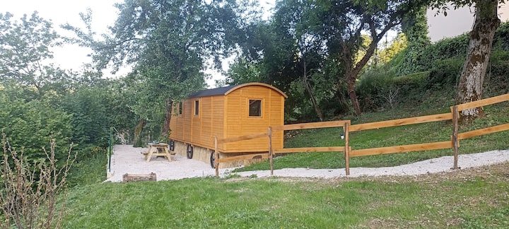 Roulotte Eucalyptus - Beaune