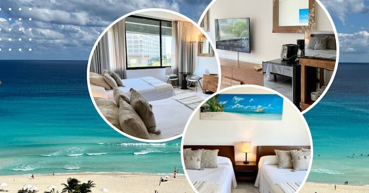 Luna 2 Beds, Best Area In Cancun - Cancún