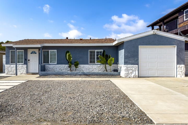 Oceanside Retreat, 5 Min Drive 2 Beach, King, A/c - Oceanside, Californie