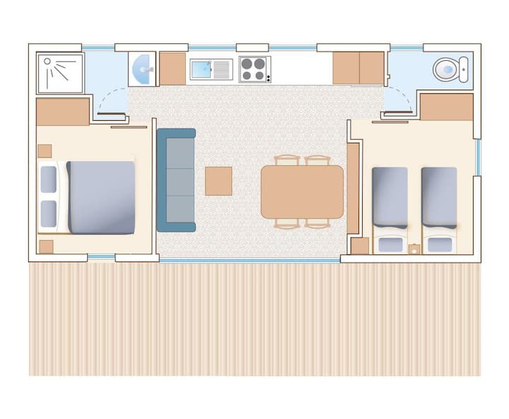 Location Mobil Home - Nant