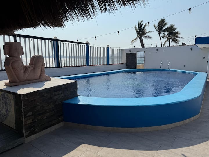 Casa A Pie De Playa Brisas -