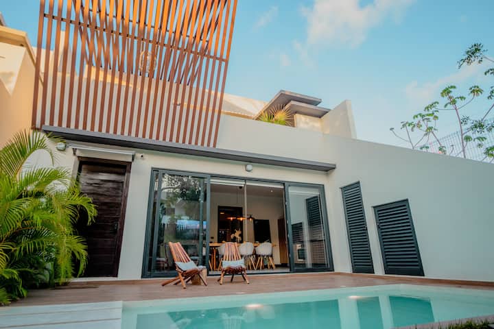 Luxury Villa 4 Bdr |4bath  Prívate Pool& Concierge - Tulum