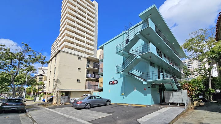 103 Surftide | Studio W/kitchen&desk+1free Parking - Honolulu