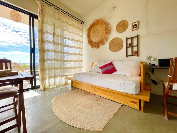 Panoramic View Casita | Walk To Beach, Starlink - Baja California Sur