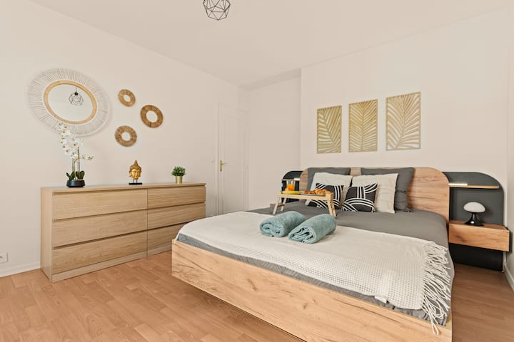 Suite Cocooning -Parking -Metro - Villejuif