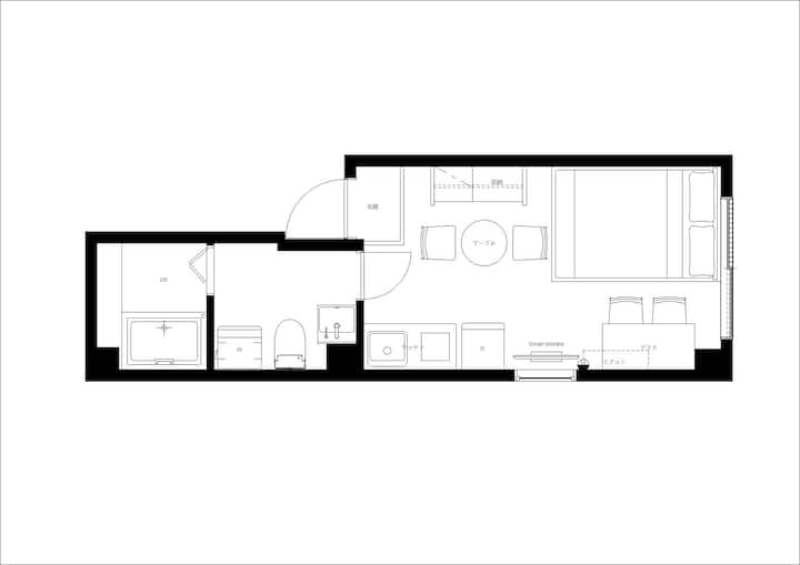 Built In 2025/4 Minutes Walk To Oji Station/e01 - Tokyo