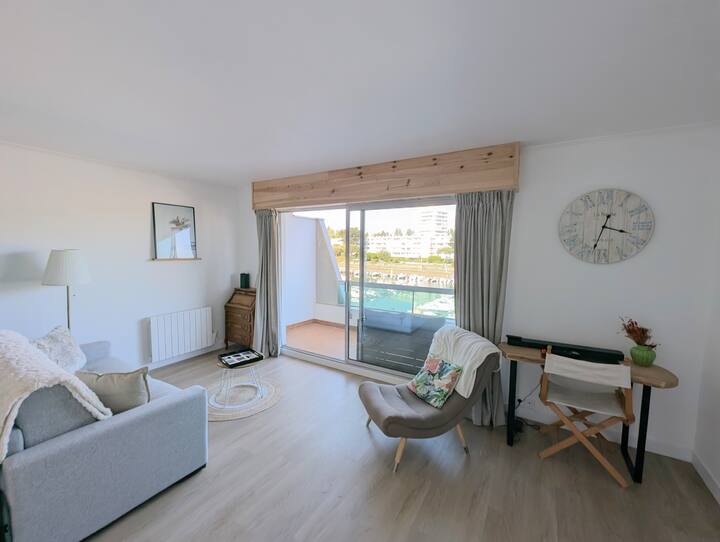 Joli Studio - Vue Port - Linge Fourni, Parking - La Turballe