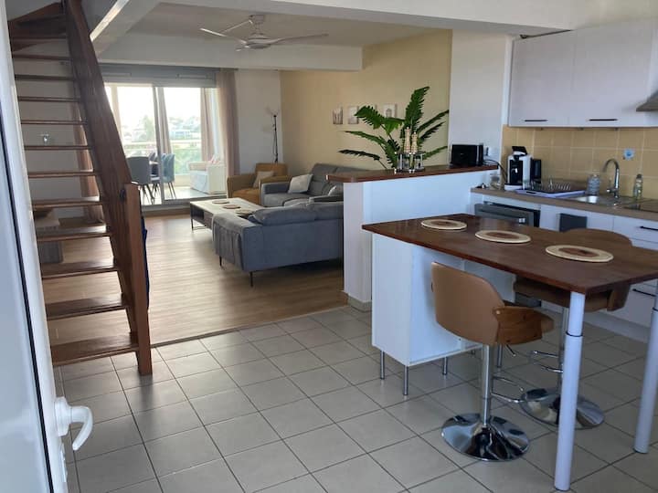 Horizon - Duplex Classé 3 * Vues Mer Et Montagne - Saint-Pierre