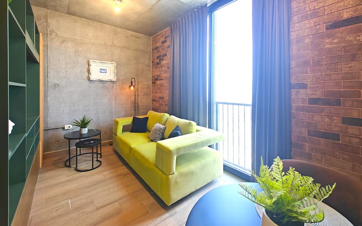 Glamorous New Apt2 In Downtown W/pool + Gym + Ac - Monterrey