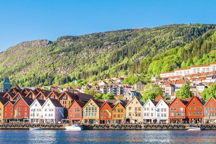 Leilighet Med Sjøutsikt Og Kort Vei Til Sentrum. - Bergen, Noruega