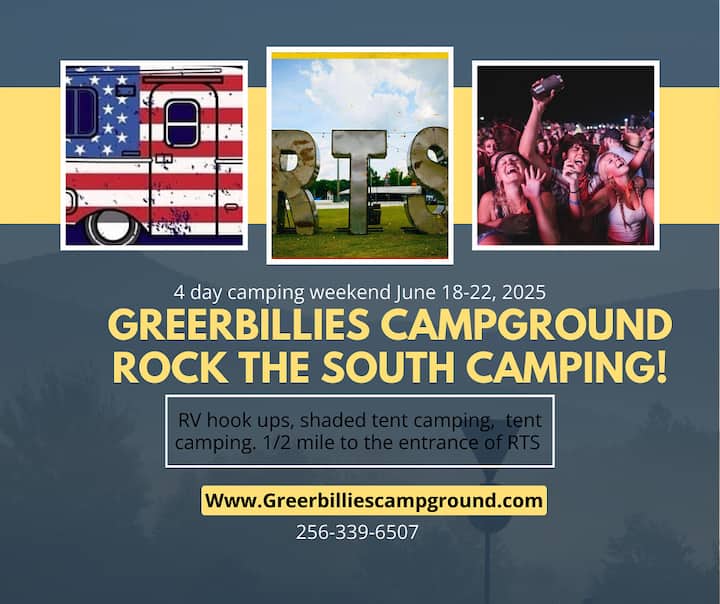 Tent Camp Rock The South - Cullman, AL