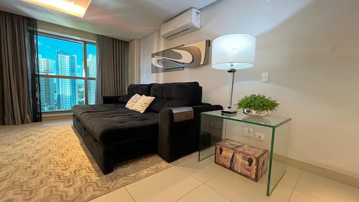 Cool Studio - 8º Floor, Steps Away From The Mall. - Campo Grande