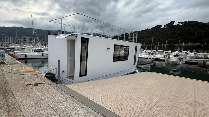 Casa Galleggiante Houseboat Dormire Sul Mare - Andora
