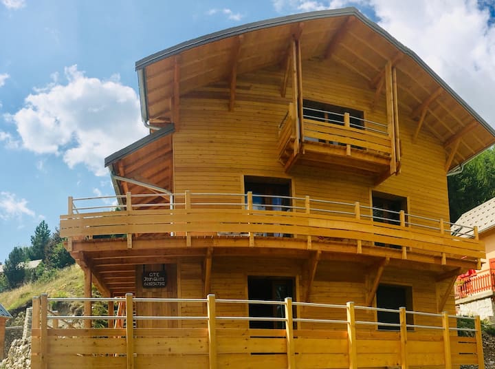 Chalet Plein Sud Orcieres Merlette 10-12 Personnes - Orcières Merlette