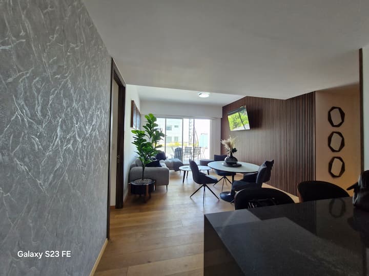 Gran Departamento Familiar Con Alberca Y Terraza - Puebla