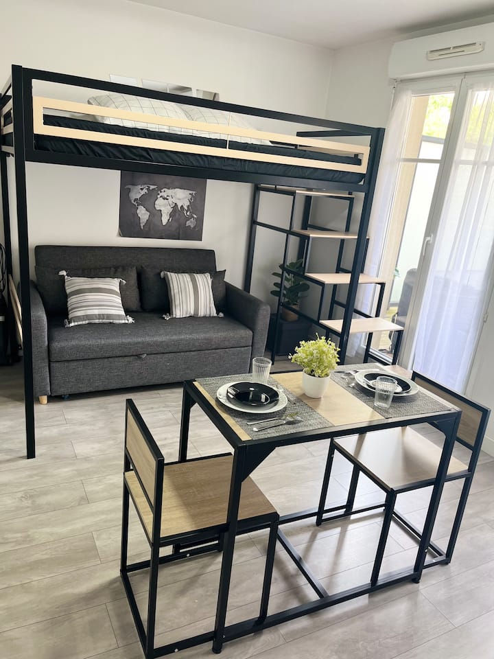 Cosy 4 Pers 10 Min Disneyland - Lognes