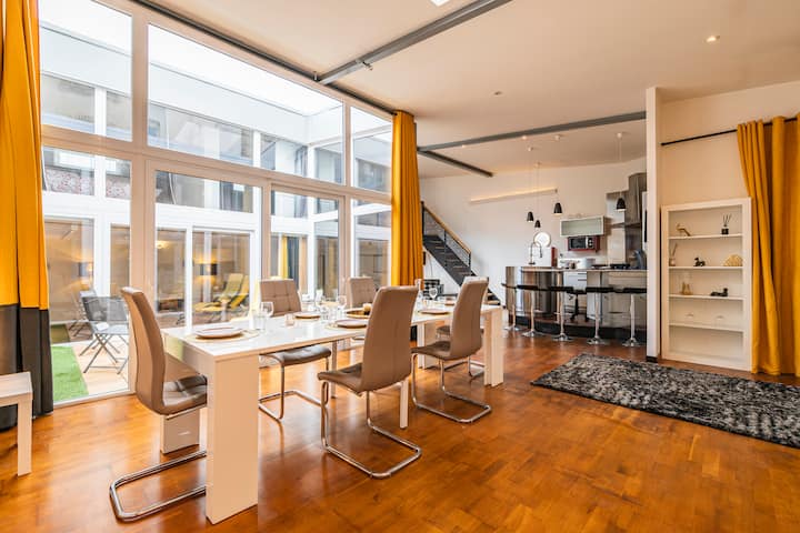 Loft, Parking Gratuit, Champagne Offert - Reims