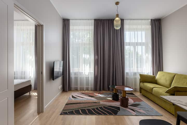 City Center Getaway | Premium Design | Minimalist - Riga