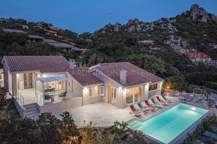 Villa Oro Del Mattino - Costa Paradiso