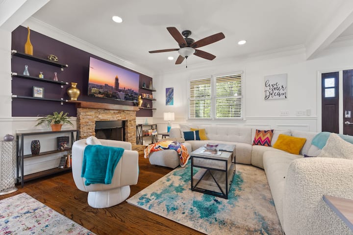 Charming Boho Getaway -Near Downtown- Sleeps 6-10 - Atlanta, GA