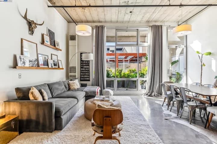 Designer Loft W Private Garden, Walk To Waterfront - Oakland, CA
