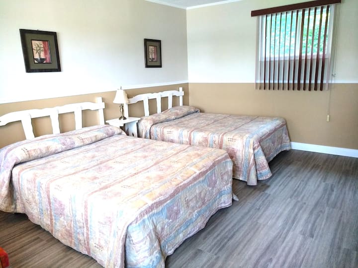 Two Double Bed With Bathroom - Gaspé