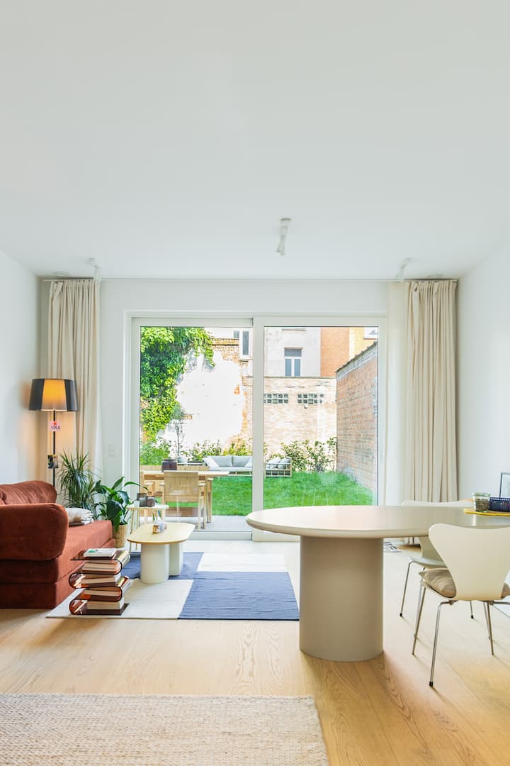 Light-filled Flat With Garden Retreat - Antwerp