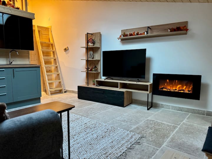 Chalet-studio, Automne. - Sens