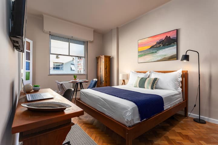 Apt Cosy • Home Office + Soleil + Plage - Ipanema