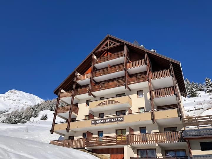 2 Alpes Prince Des éCrins 4-5 Pers Séjour Avec Vue - Les Deux Alpes