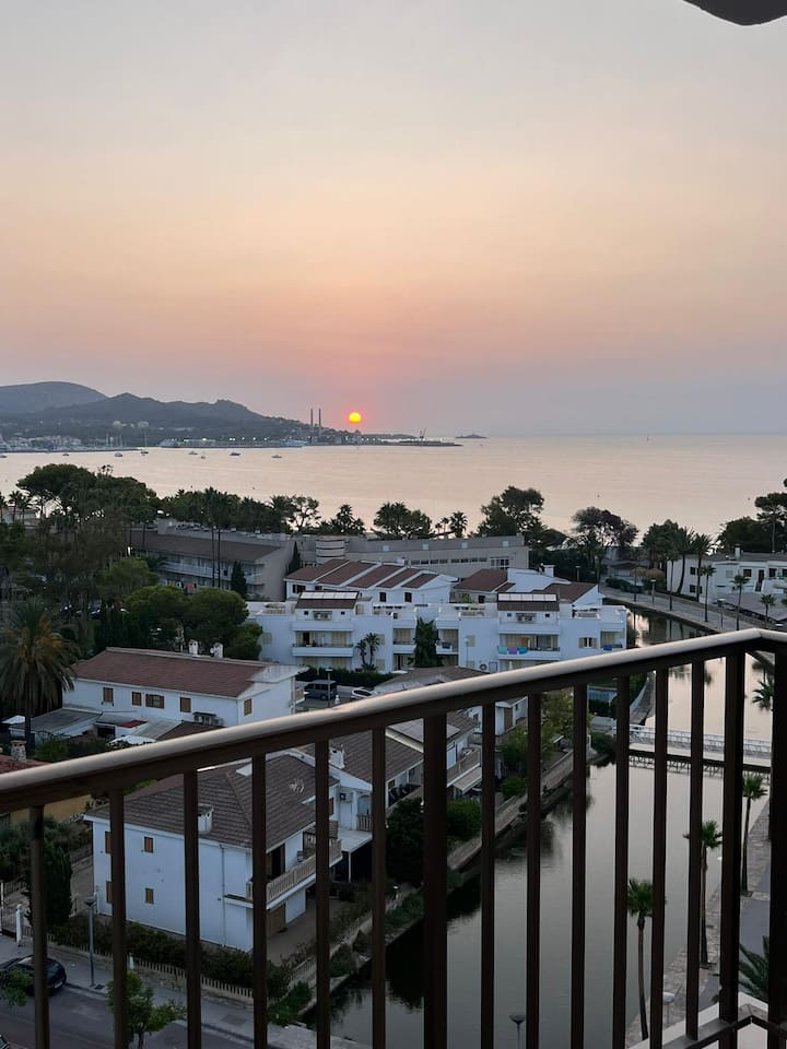 Renovated Penthouse With Sea And Lake Views - Can Picafort