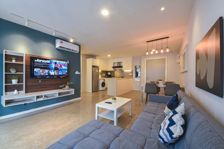 [1-10pax] 2bed2bath 3minpavilion L Netflix & Wifi - サバ