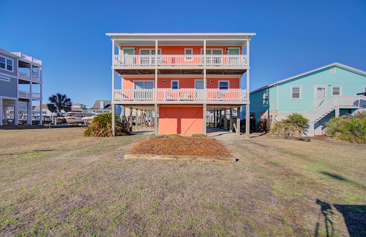 New Year Sale! 2 Min Walk To Beach+beach Gear - Holden Beach, NC