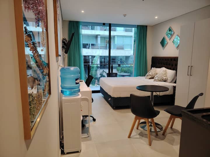 #106 Villa Morra Condo Pool Wifi - 亞松森