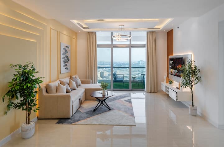 Luxury 3 Br W Private Jacuzzi In Marina | By Dpie - Dubai Marina