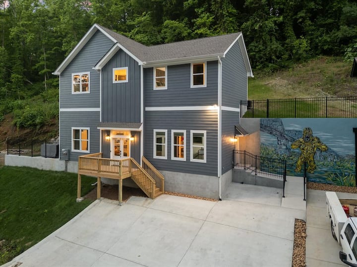4br | Hot Tub |Arcade Screened Porch|3 Min To City - Chattanooga, TN