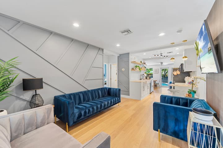 4br Hidden Gem/25minfifa2026/city/cruise/airport - Fort Lauderdale