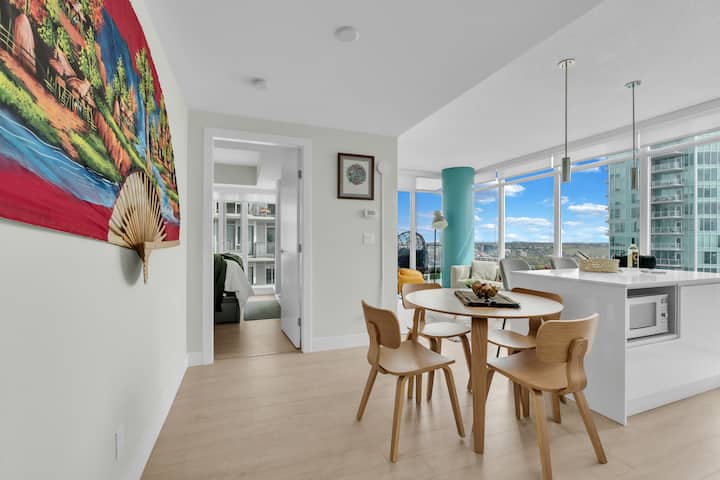 21stfloor*stunningviews*saddledome*freeparking*gym - Calgary