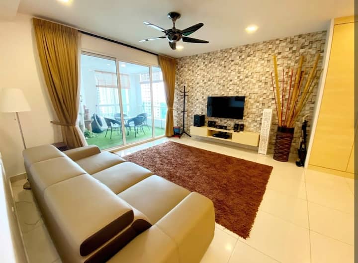 Lovely Warming Studio 4pax@ Mansion One Gurney - Penang