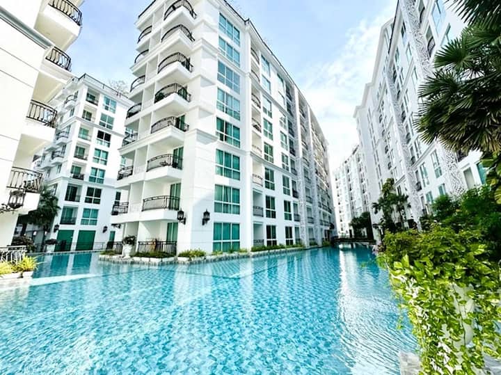 Near(walking-street), 1bed, Brand New Falicities - Pattaya City