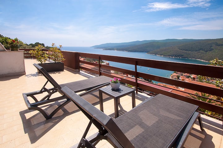 Olia Blue - Two Bedroom Apartment - Rabac