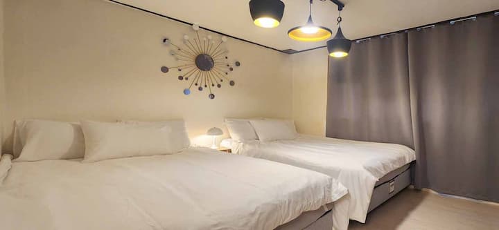 White Linen House/2br/화이트 린넨 하우스/홍대연드럴 파크 - Seul
