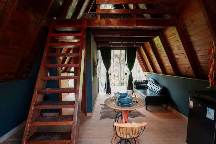Hotel Fazenda Gabro -
A-frame - Itaoca