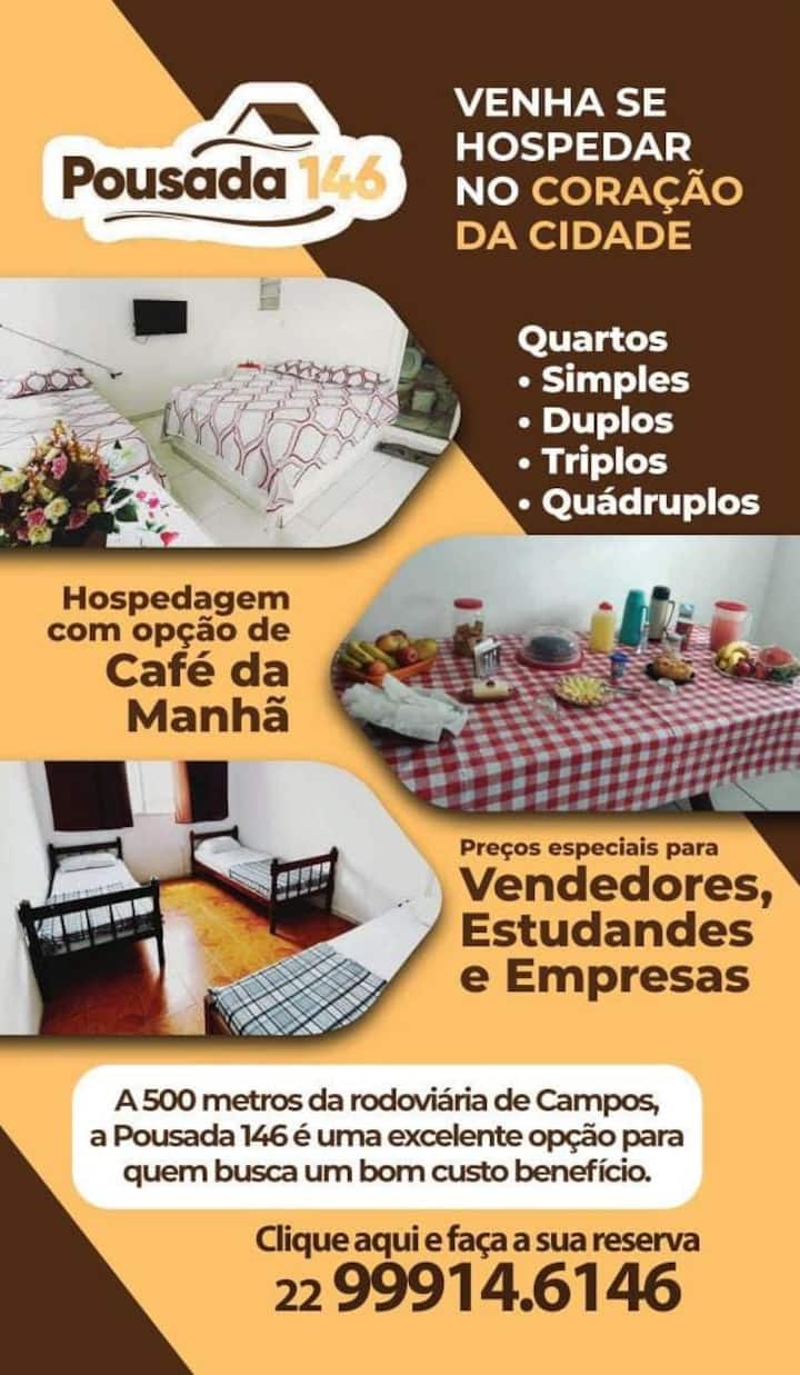 Aluguel Mensal De Quartos Com Banheiro, Centro. - Campos dos Goytacazes